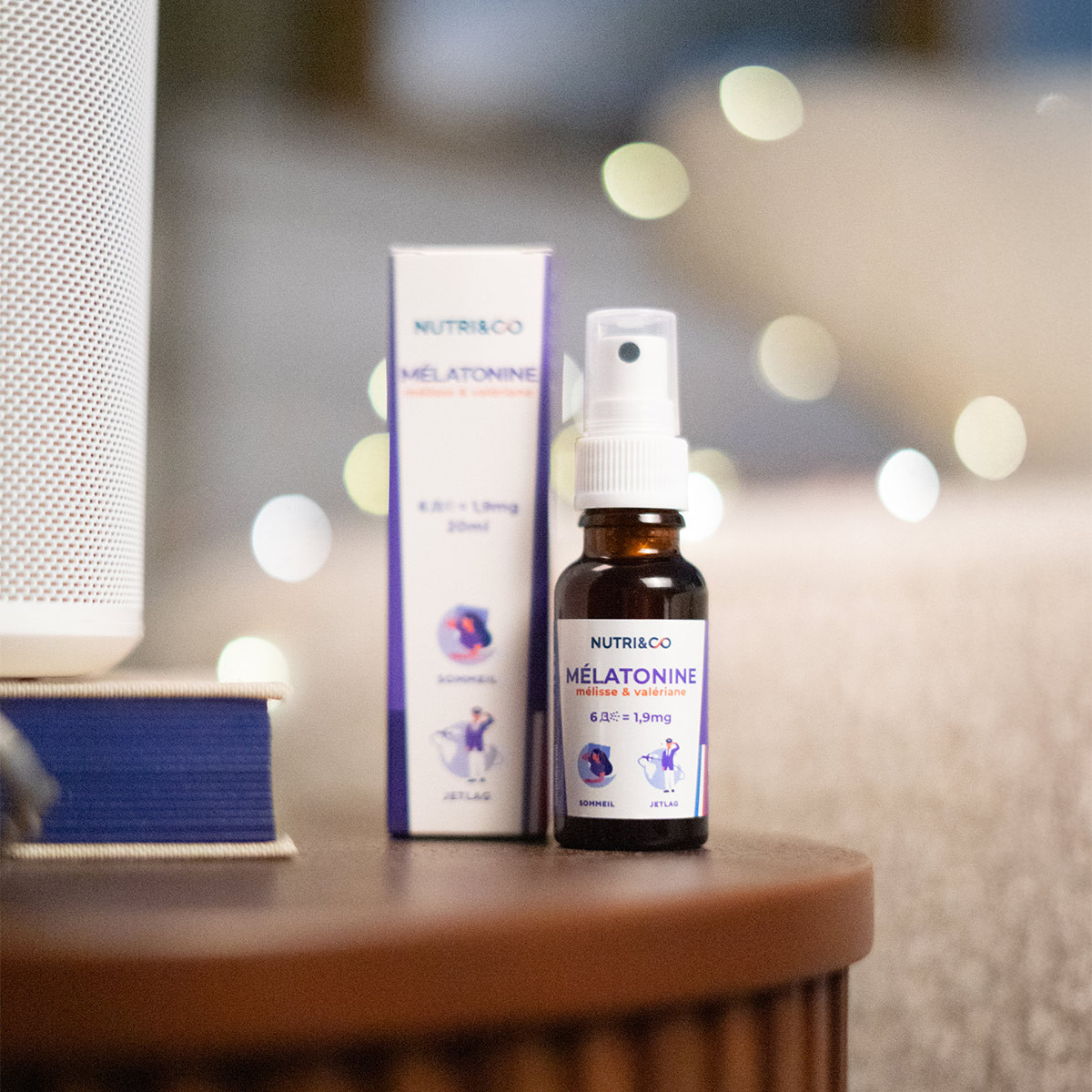 Mélatonine en Spray – endormissement rapide en 30 min | Nutri&Co