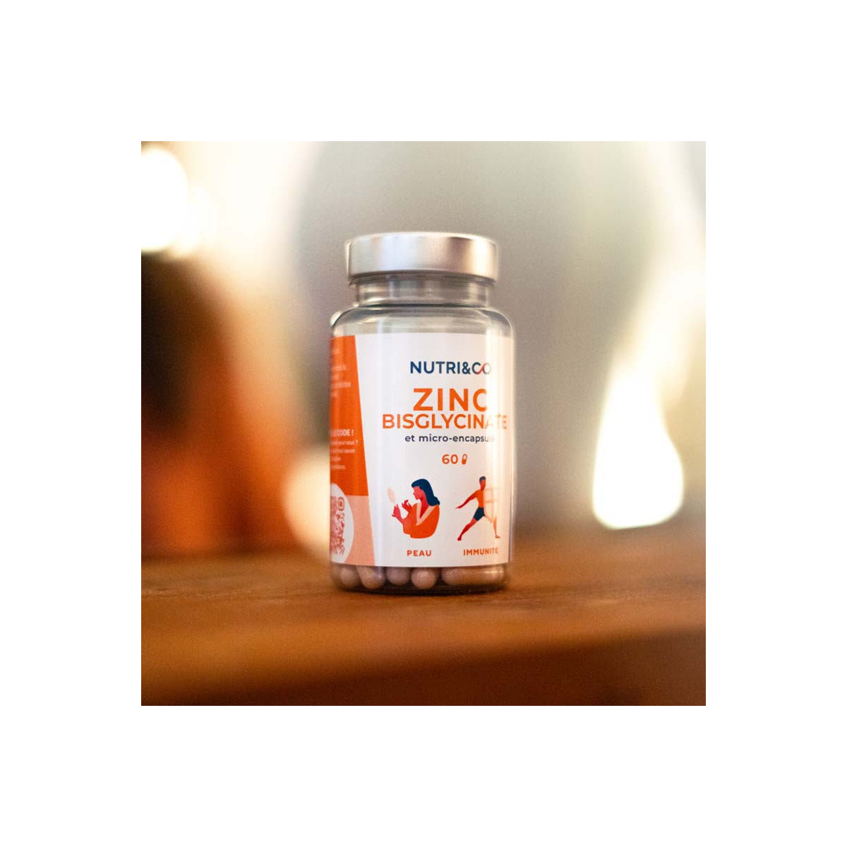 Zinc Bisglycinate en gélule | Complément alimentaire Haute absorption