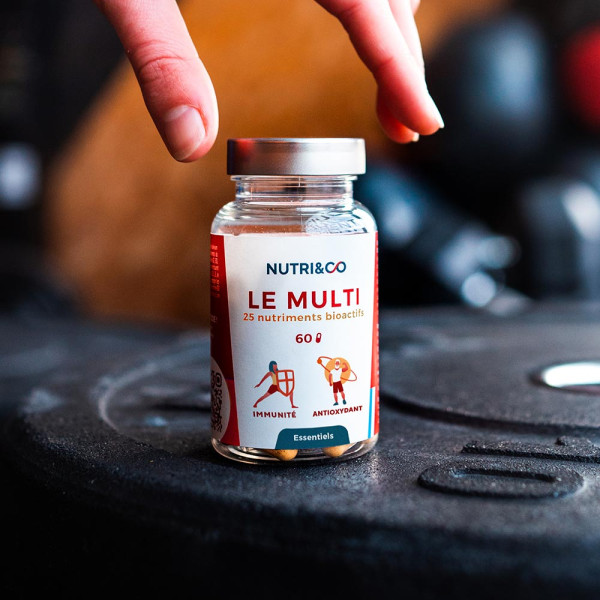 Multivitamines en gélule : 14 vitamines 3 minéraux hautement bioactifs