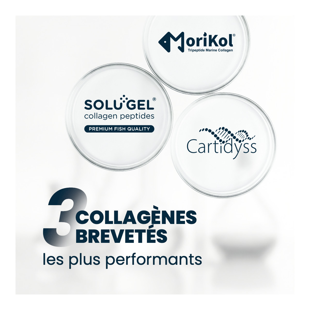 Tripeptides de collagène : 25% de Bio Peptides garantis