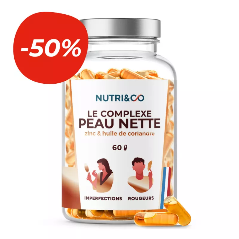 Complément alimentaire Acné en gélule : bienfaits, avis et achat